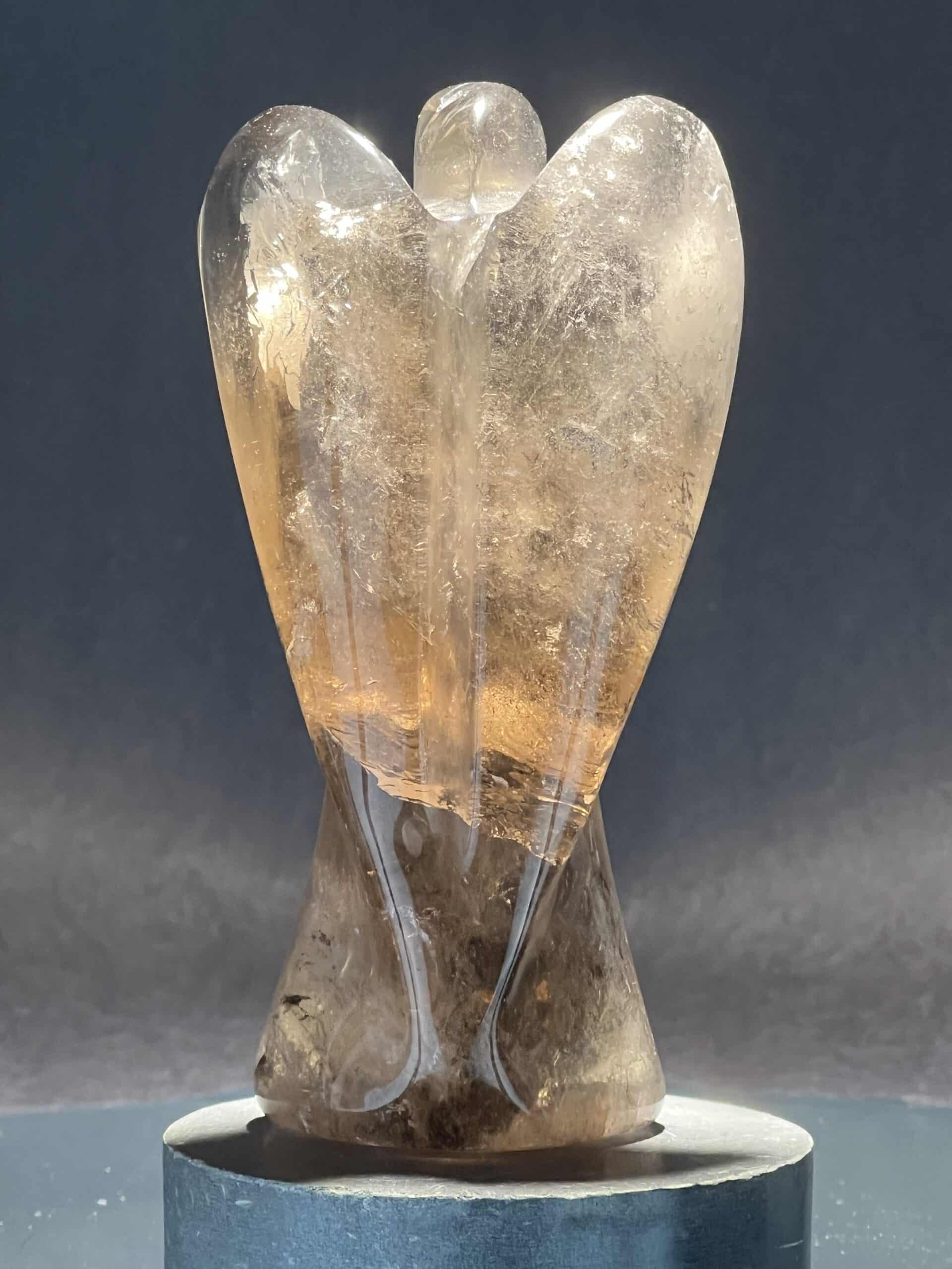 Smoky Angel Statue Brazil (Old Stock) SMOA4 - Soul Centered